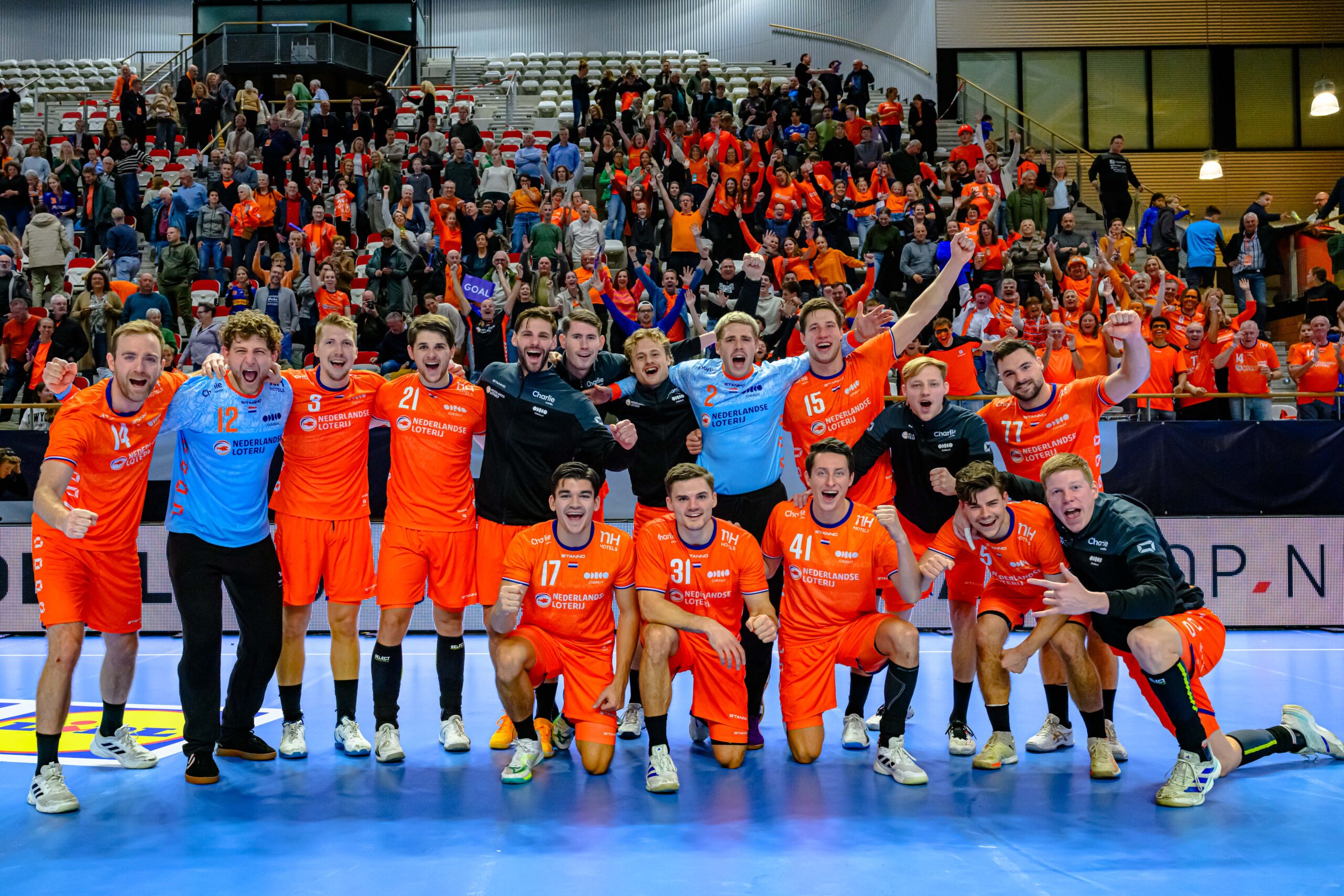 TeamNL Handbalheren openen EK kwalificatiereeks met nipte zege - Handbal.nl