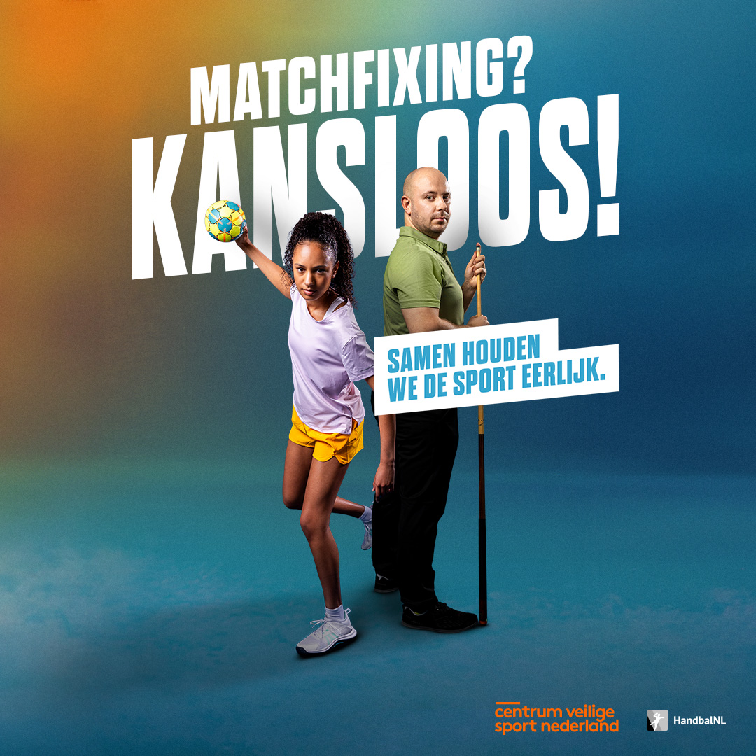 Matchfixing Kansloos: bonden slaan handen met nieuwe campagne - Handbal.nl