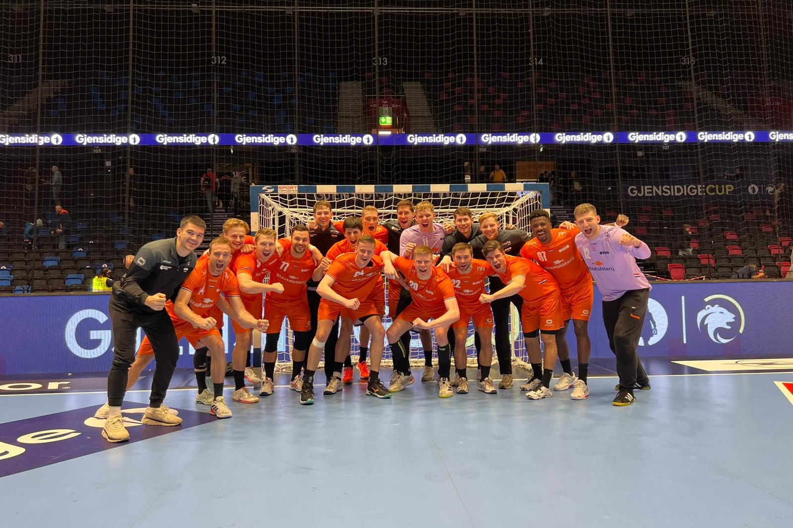 TeamNL Handbalheren kloppen Noorwegen in Trondheim - Handbal.nl